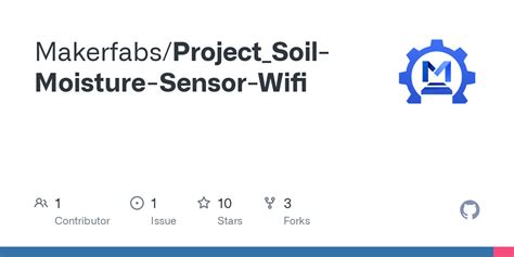 GitHub Makerfabs Project Soil Moisture Sensor Wifi