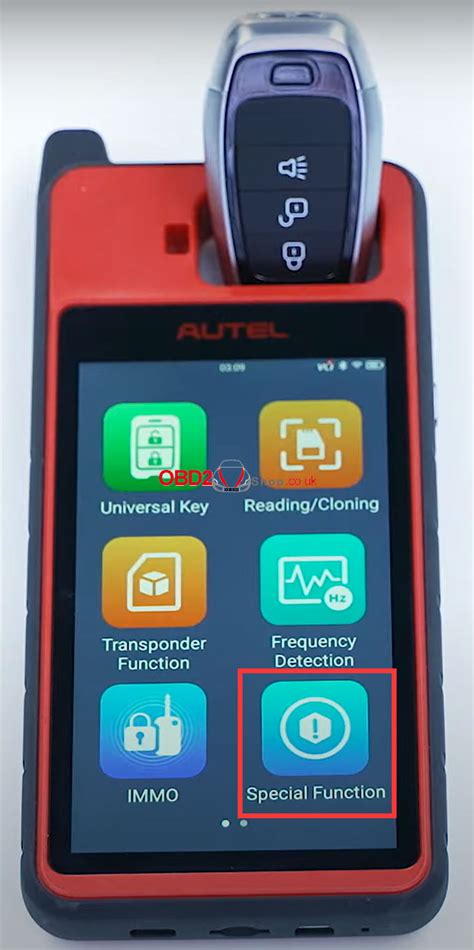 How To Generate A New Key Via Autel Maxiim Km100 High Quality Obd2 Car Diagnostic Tool With