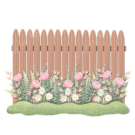 핑크색 꽃이 있는 울타리 울타리 나무 울타리 핑크 꽃 Png 일러스트 및 Psd 이미지 무료 다운로드 Pngtree