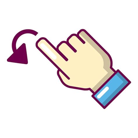 Premium Vector Cursor Movement Icon Cartoon Illustration Of Cursor
