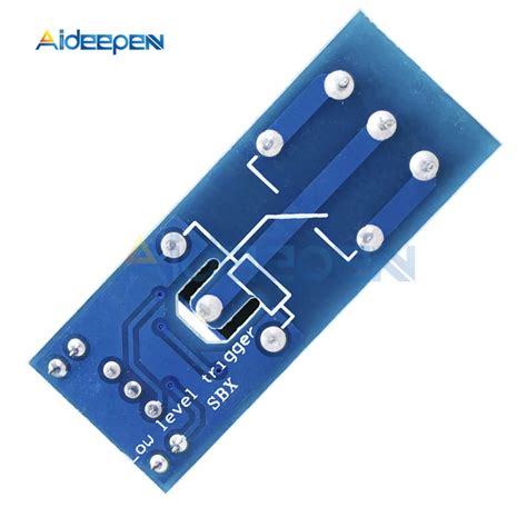Dc 5v 1 Csatorna Relé Modul Alacsony Szintűmagas Szintű Indító Jelző Ac 220v Interfész Tábla