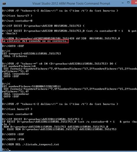 programación en batch creación de script ms dos