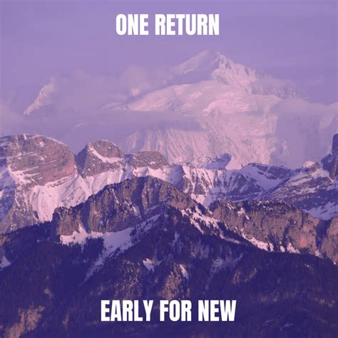 One Return Songs List Genres Analysis And Similar Artists Chosic