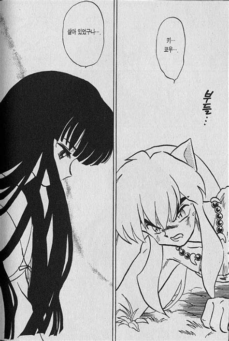 이누야샤 저장소 이누야샤 금강 애니판에는 없는 원작 장면 그리고 애니판 설정붕괴 왜그랬는지 아직도