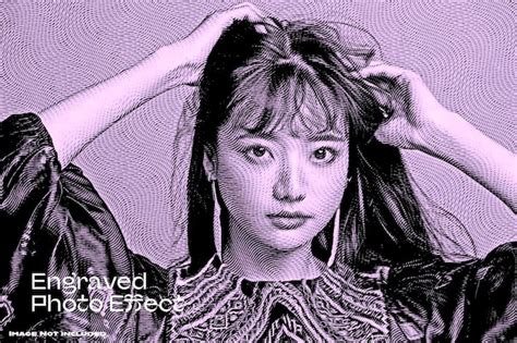 Efecto De Foto De Textura Retro Archivo Psd Premium
