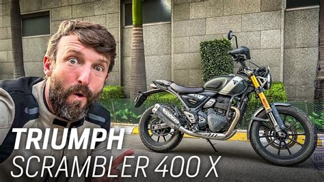 Delhi Ride 2024 Triumph Scrambler 400 X Review Daily Rider Youtube