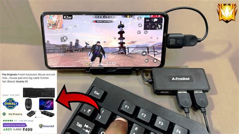 ₹500 keyboard mouse usb hub otg combo flipkart setup keymapping ⌨️ 🖱