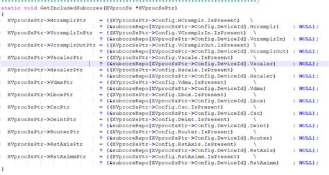 vpss example design with axi mm memory mapped interface to direct
