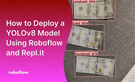 how to deploy a yolov8 model using roboflow and repl it