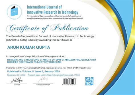 Research Innovation Trajectorymodeling Dynamics Academicpublication Arun Kumar Gupta