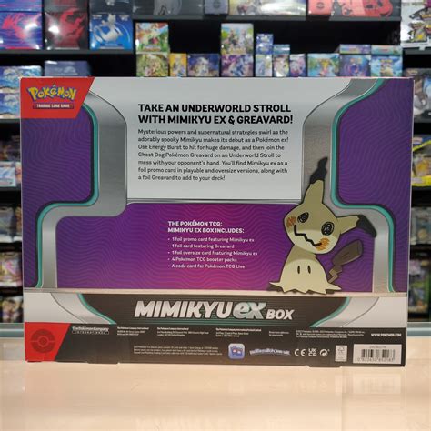 Pokémon Tcg Mimikyu Ex Box