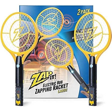 Amazon Com ZAP IT Mini Bug Zapper Rechargeable Mosquito Fly Killer And Bug Zapper Racket