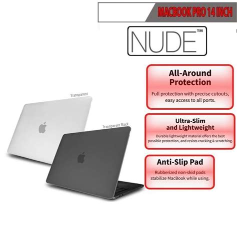 Promo Nude Case Macbook Pro Inch Matte Hardshell Diskon Di Seller Rainbow Case