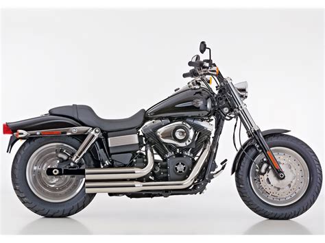 Revtech Performance Exhaust System Euro3 4 Polished For Dyna 07 17 Excl Fld At Thunderbike Shop