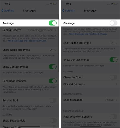 How To Deregister IMessage On IPhone IPad And Online IGeeksBlog