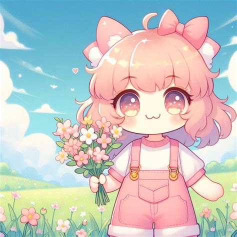 Cat Girl With Pink Overalls Short Ai Drawing By Cuddlesnam On Deviantart