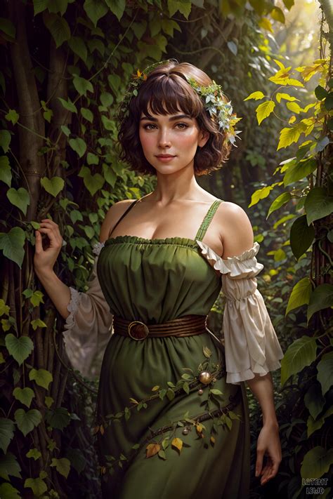 Forest Dryad By Latentlewd On Deviantart