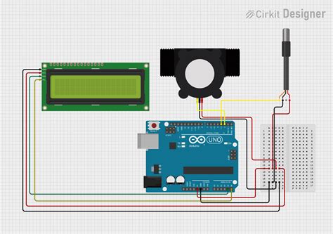 How To Use Yf S201 Water Flow Meter Pinouts Specs And Examples Cirkit Designer