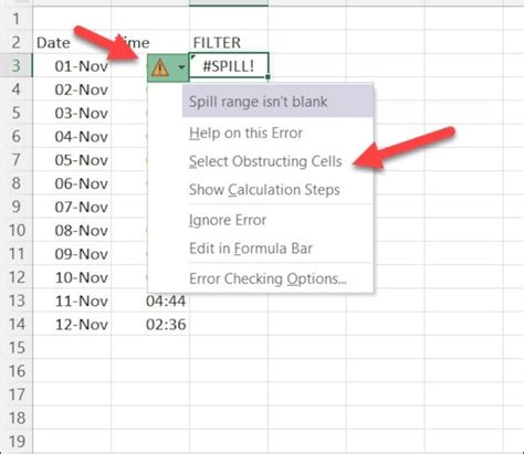 How To Remove Spill Error In Excel Pupuweb