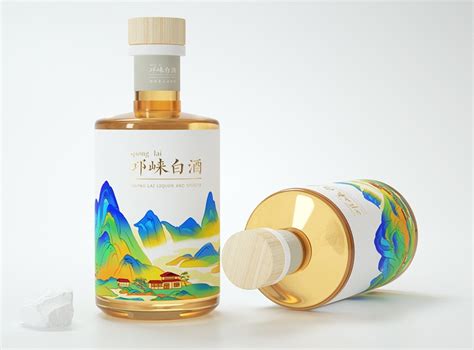 邛崃白酒之绿水青山 吴与陈品牌设计 站酷ZCOOL