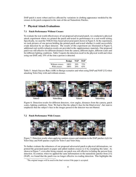 Dap A Dynamic Adversarial Patch For Evading Person Detectors Deepai