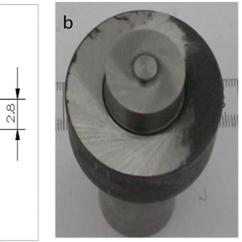 Scheme And Macrographs Of The Tool Geometry Used In The Friction Spot Download Scientific
