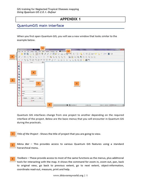 Appendix 1 Pdf Geographic Information System Comma Separated Values