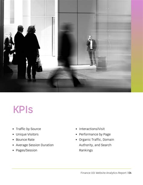 Website Analytics Report Template Visme Website Analytics Report Template Visme