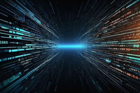 Premium Photo Binary Code Background Digital Abstract Technology Background Cyber Abstract