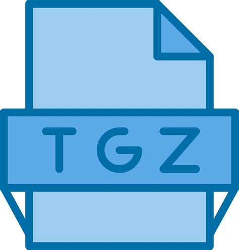 Tgz File Format Icon 15573552 Vector Art At Vecteezy