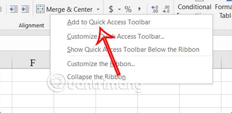Instructions For Customizing The Quick Access Bar On Excel