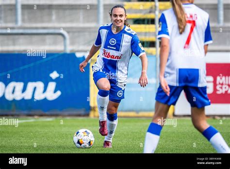 Odense Denmark 10th May 2025 Meaghan Nally 11 Of Ob Q Seen During The Gjensidige