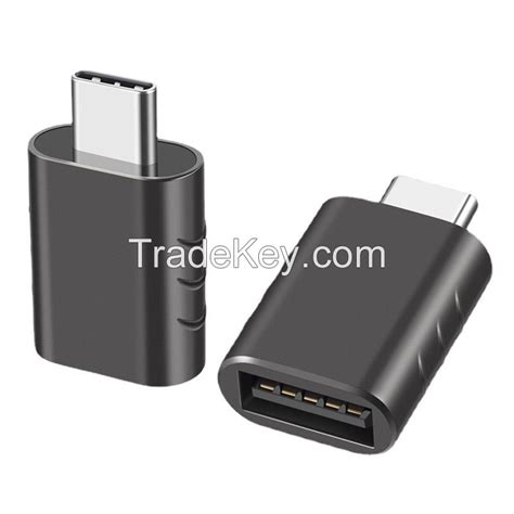 USB AF Type C Adaptor OTG Adaptor USB Female To Type C Male Super Speed Transfer Mobile To