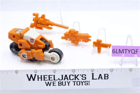 Afterburner Computron Complete 1987 Vintage Hasbro G1 Transformers Action Figure Wheeljacks Lab