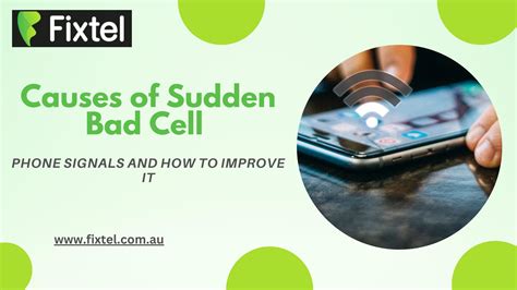 Causes Of Sudden Bad Cell Phone Signals And How To Improve It By Fixtel Issuu