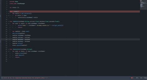 Expected Indented Block For Property After At 61 But Nothing Is Wrong With The