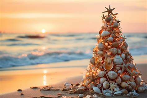 Backdrop For Christmas Beach Sunset Seashell Backdrop Brp11 226