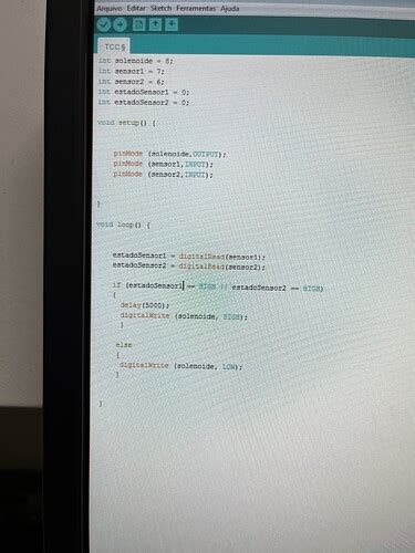 Problema com programação Português Arduino Forum