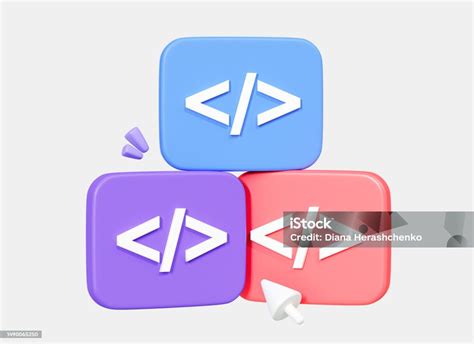 3d Program Code Development Web Coding Concept Website Programming