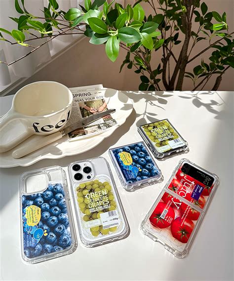 자체제작 전기종 가능 과일마트 패키지 폰케이스 에이블리