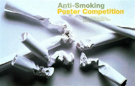 Anti Smoking Smoking Poster Competition Print Ad By Lowe Singapore