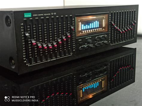 Buy Vintage Sansui Se 8x Ten Band Graphic Equalizer Spectrum Analyser 1983 84 Sale Pune India