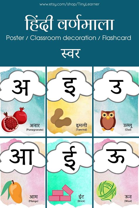Balrachna Varnamala Swar Vyanjan 1 Swar Hindi Alphabetо NBKomputer