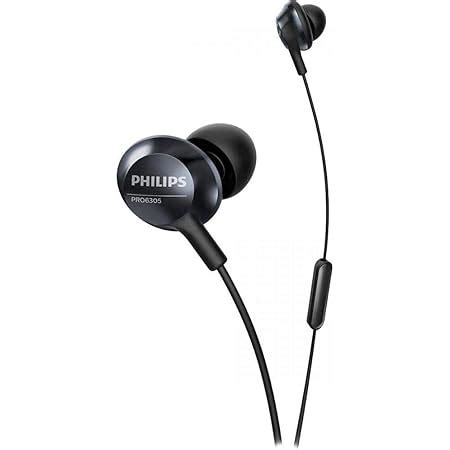 Amazon Com Philips Pro Wired Earbud In Ear Headphones With Microphone In Ear Headphones With
