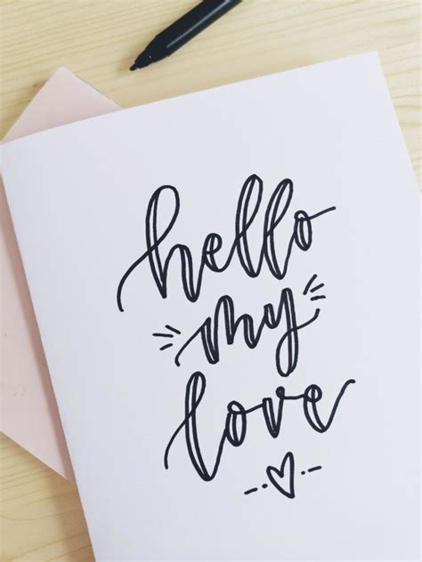 Faux Calligraphy Lernen Schritt Für Schritt Anleitung Rosy And Grey Handschrift Kunst
