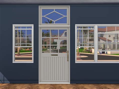 Meadow Windows And Doors Mincsims Sims House Sims 4 Windows Patio Windows