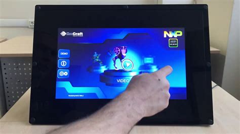 I Mx 8m Mini Runs A Qt Qml Gui On 1080p Hmi Panel Youtube