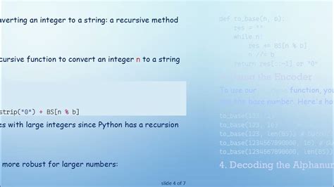 Convert An Integer To An Alphanumeric String With Minimal Characters