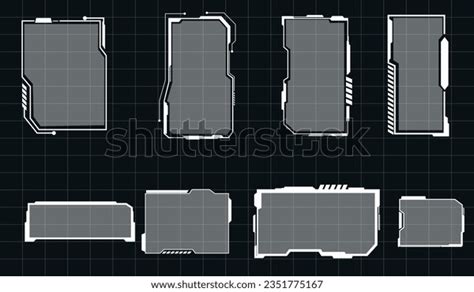Digital Interface Hud Elements Set Pack Stock Vector Royalty Free 2351775167 Shutterstock