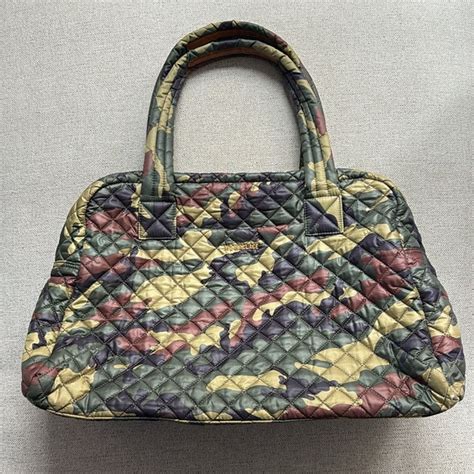 Mz Wallace Bags Mz Wallace Green Camouflage Quilted Travel Jimmy